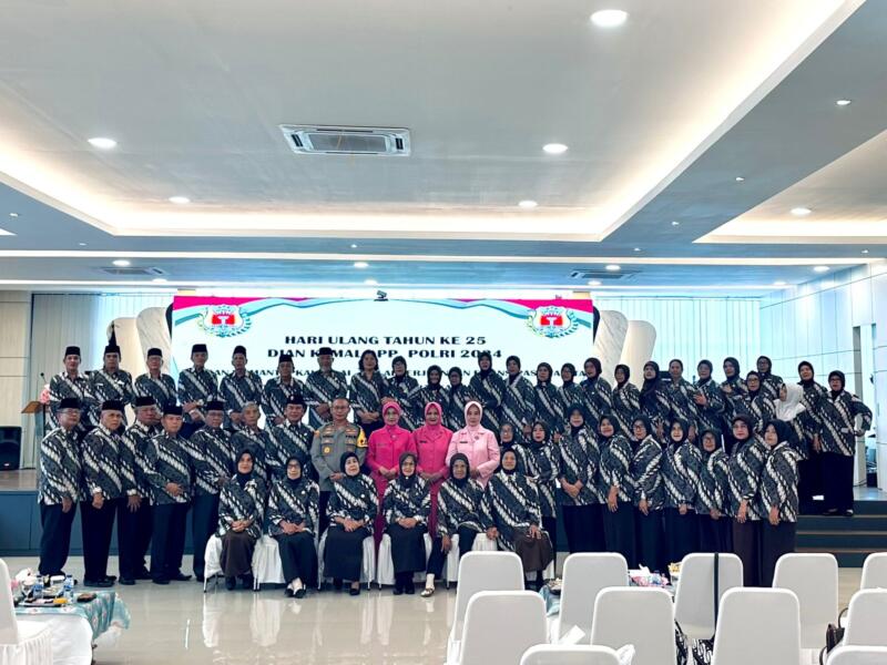 HUT Ke-25 Dian Kemala PP Polri Tahun 2024, Komitmen Menjadi Inspirasi ...